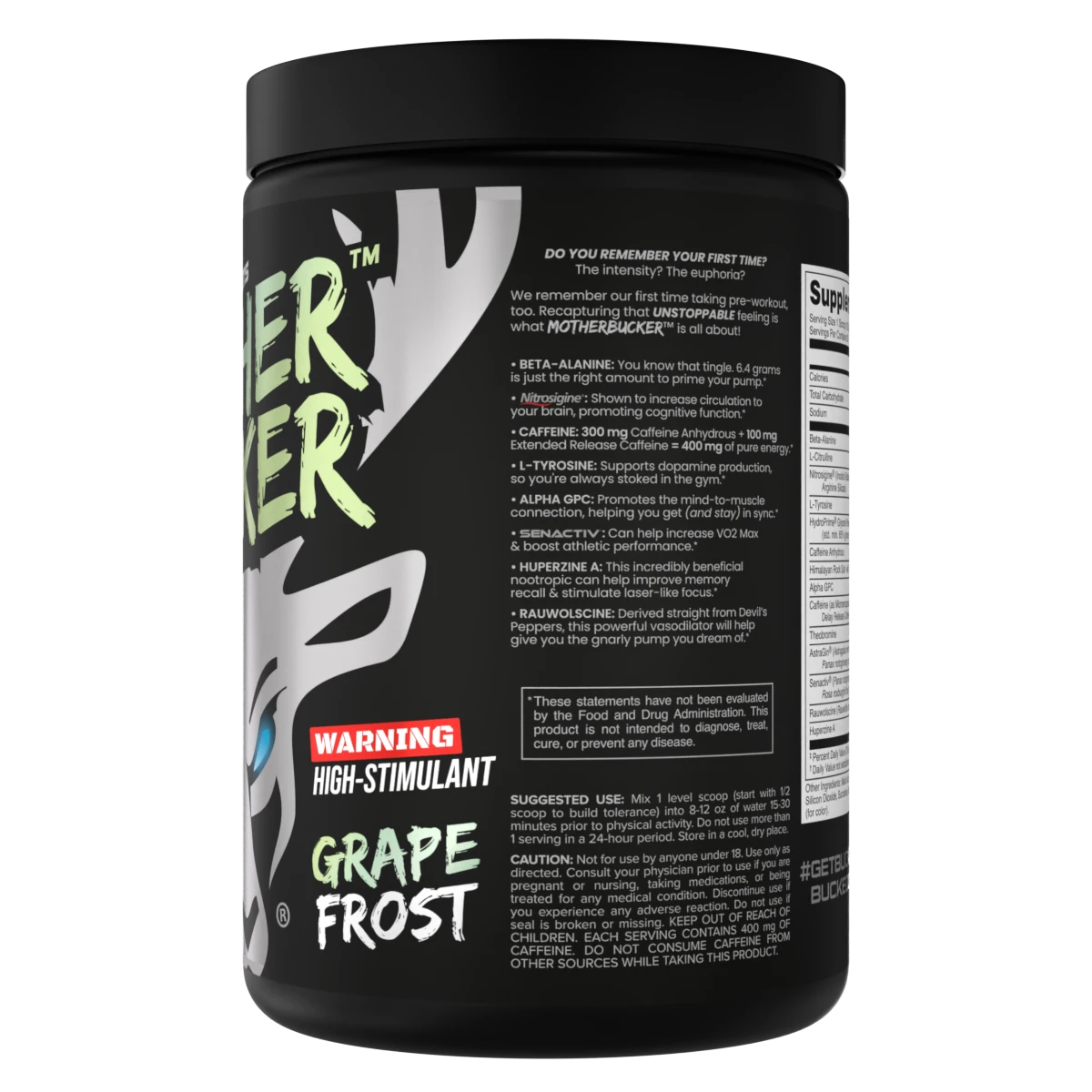Best Pre-Workout Supplements | 400mg Caffeine Pre-Workout - Bucked Up